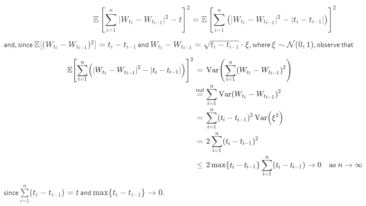 Stochastic Processes Week 7 Stochastic integration & Itô formula | 棒棒生