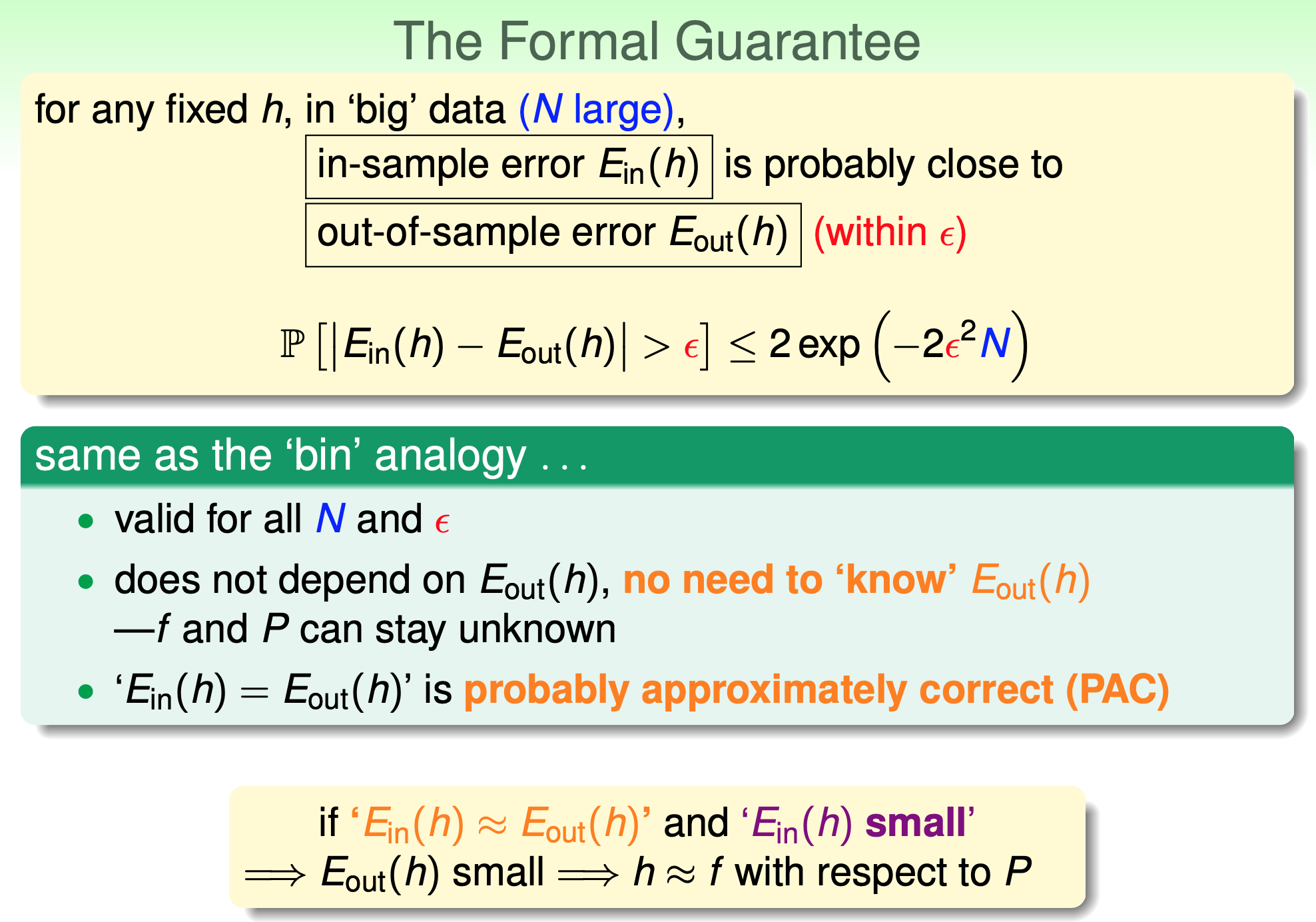 Introduction of Probably Approximately Correct (PAC) 林軒田課程筆記 | 棒棒生